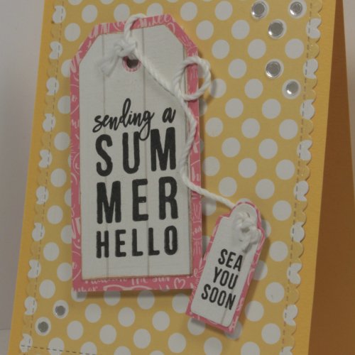 10 Cards 1 Kit - Simon Says Stamp "Summer Hello" July 2017